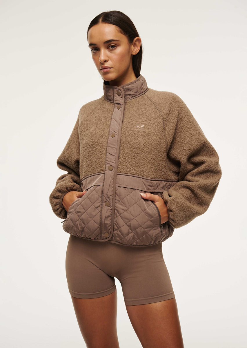 Technique Quilt Jacket | Fossil | P.E Nation – P.E Nation Global