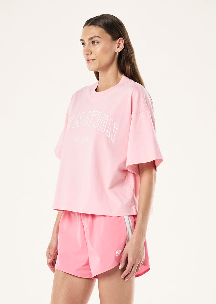 Area Tee | Candy Pink | P.E Nation