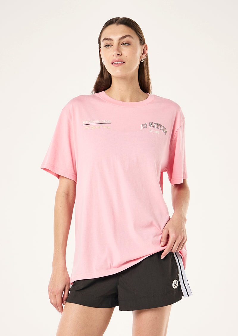 Base Tee | Candy Pink | P.E Nation
