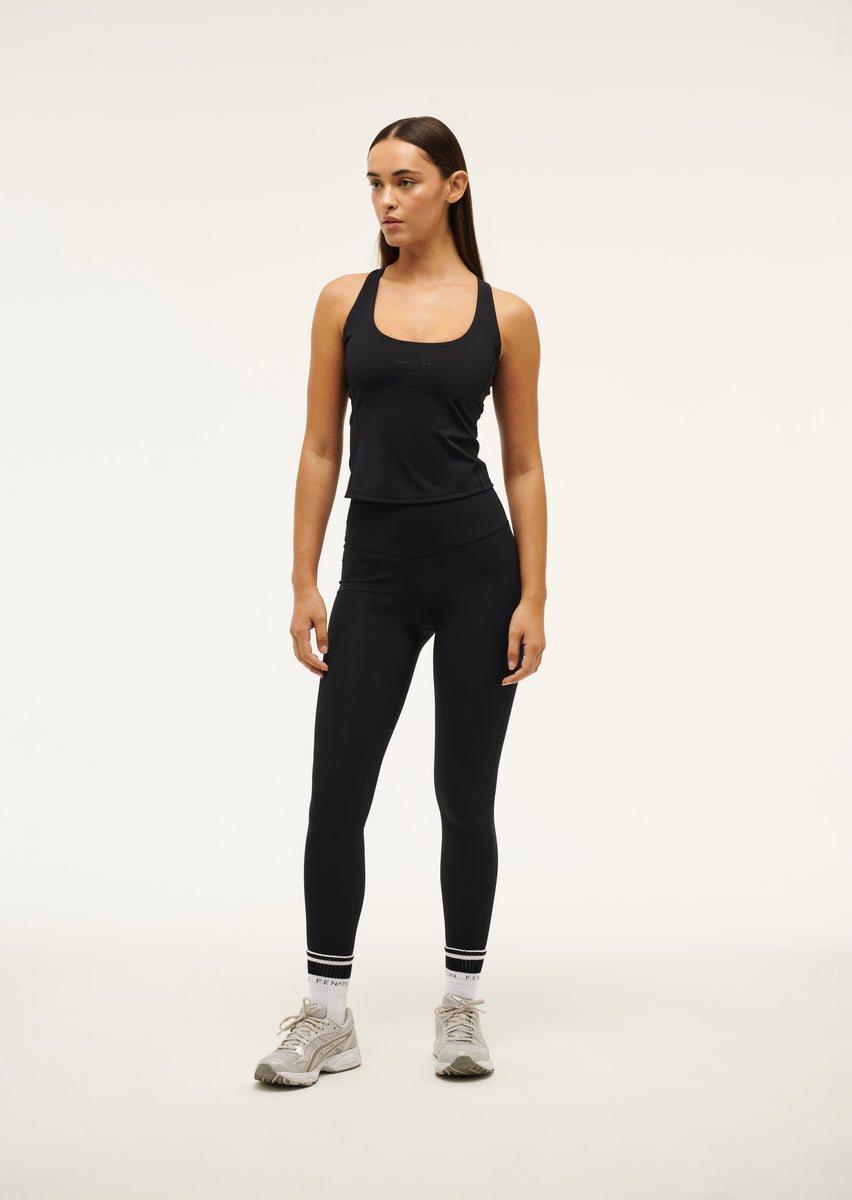 Hyperluxe Full Length Legging | Black | P.E Nation