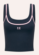 Forward Tank | Marine Blue & Prism Pink | P.E Nation