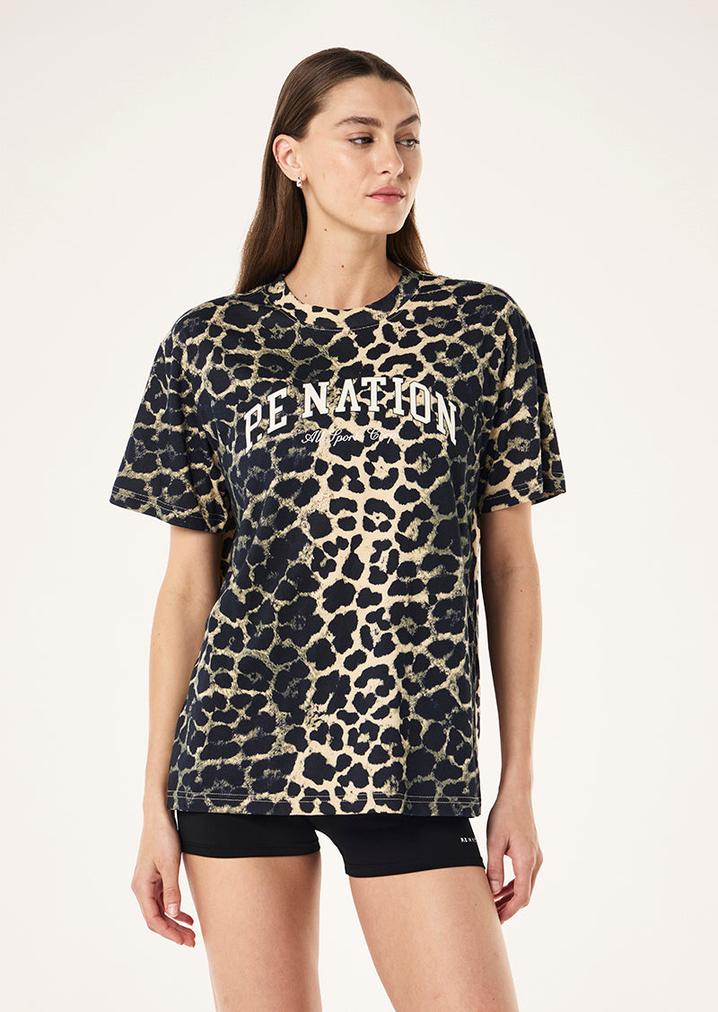 Heritage Tee | Leopard | P.E Nation