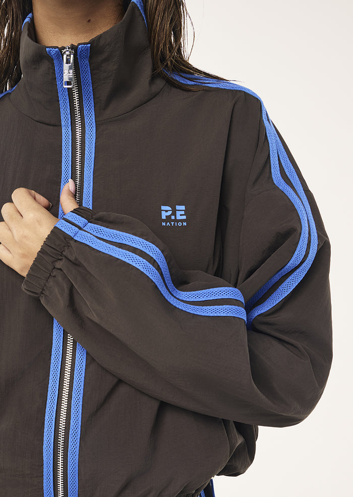 Relay Spray Jacket | Coffee | P.E Nation