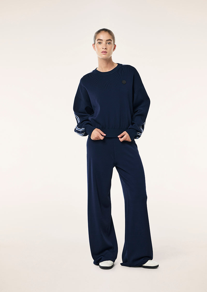Retreat Knit Pant | Dark Navy | P.E Nation
