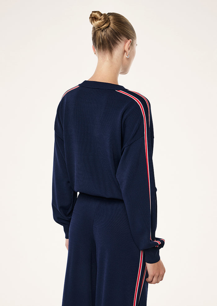 Retreat Knit Jumper | Dark Navy | P.E Nation