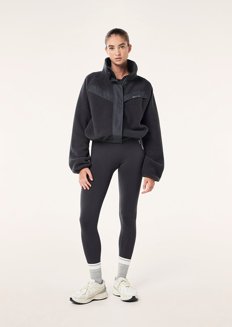 SHELTER SHERPA JACKET IN ASPHALT – P.E Nation