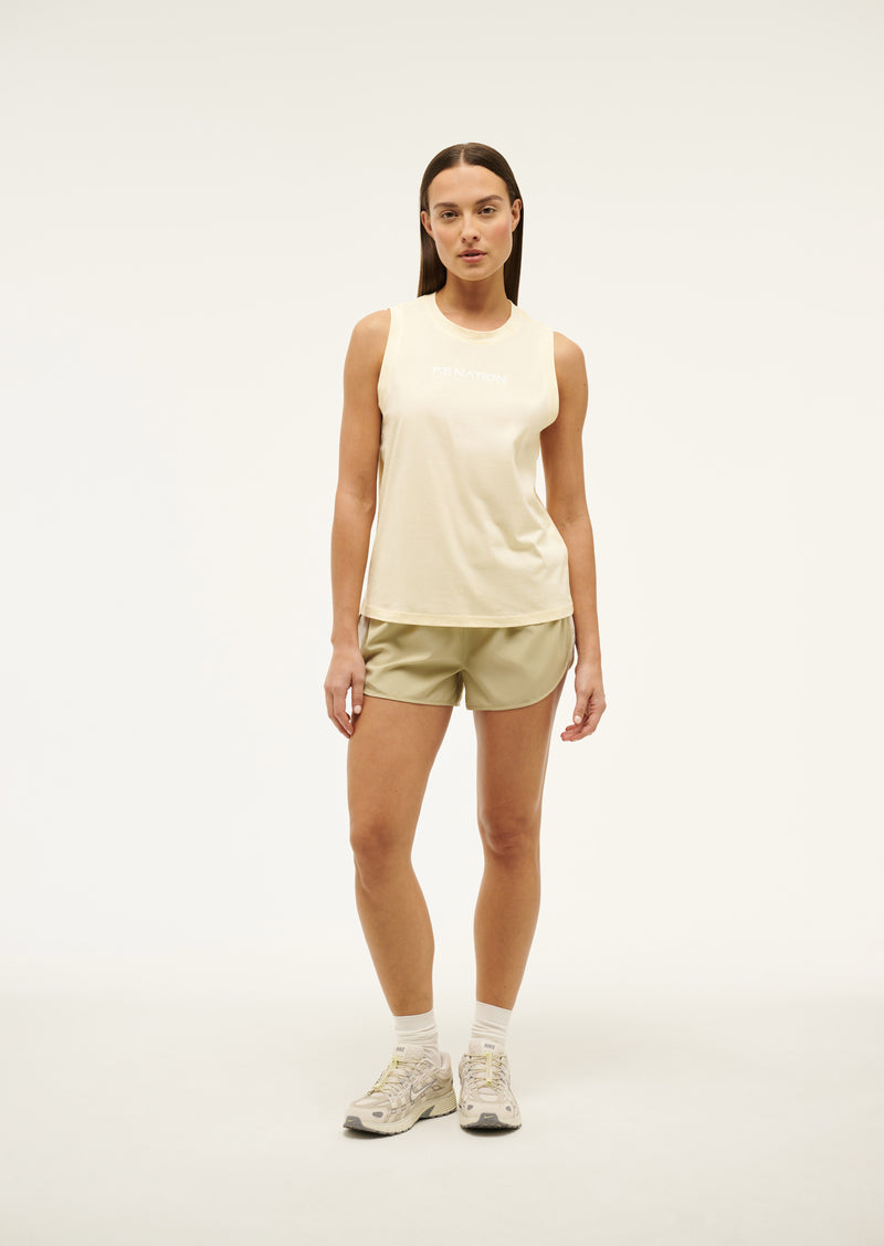 Shuffle Tank | Butter | P.E Nation