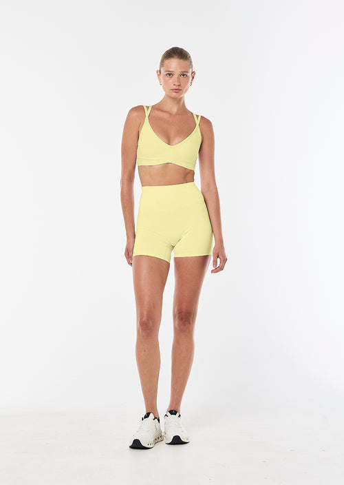Signature 5 Inch Bike Short | Lemonade | P.E Nation