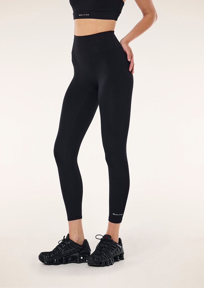 Signature 7/8 Legging | Black | P.E Nation