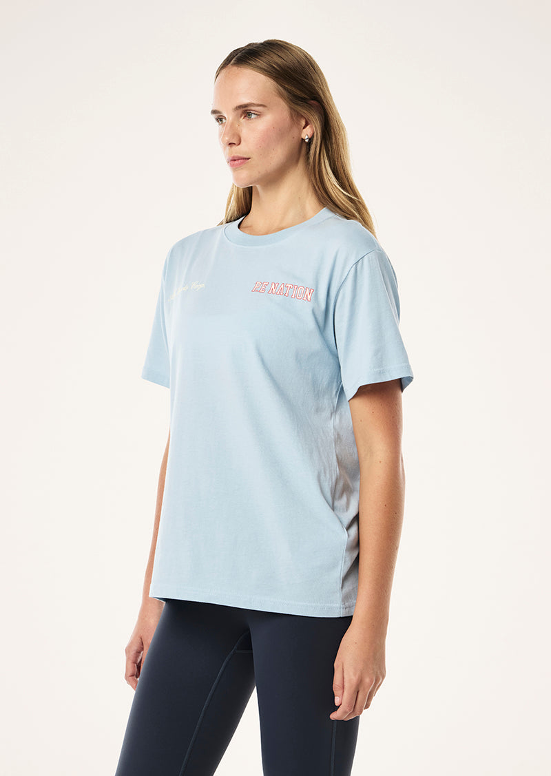 Surge Tee | Ice Blue | P.E Nation – P.E Nation Global