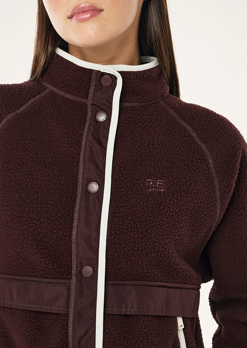 Technique Jacket | Mahogany | P.E Nation – P.E Nation Global