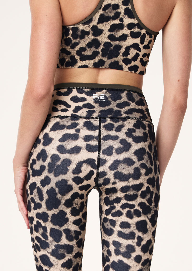 Vita Full Length Legging | Leopard | P.E Nation – P.E Nation Global