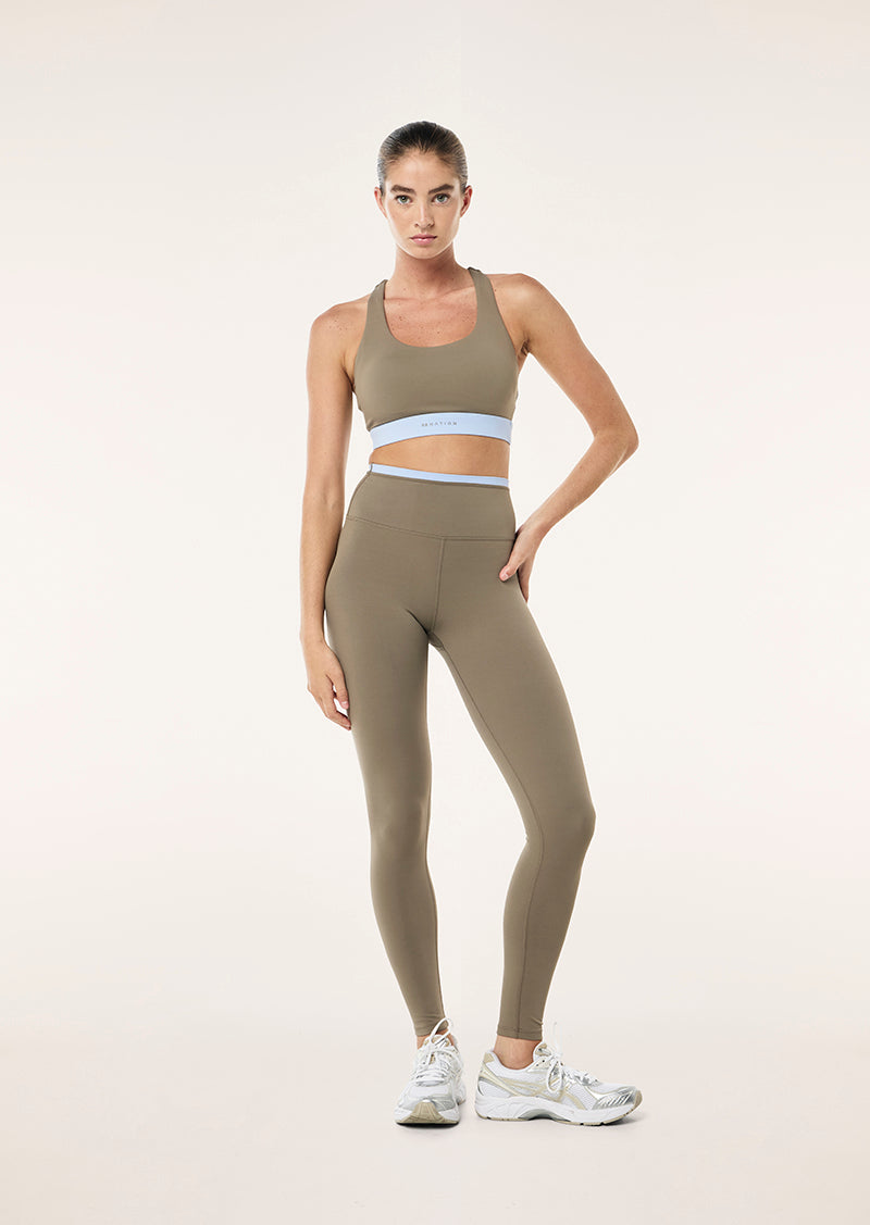 Vita Full Length Legging | Fawn | P.E Nation – P.E Nation Global